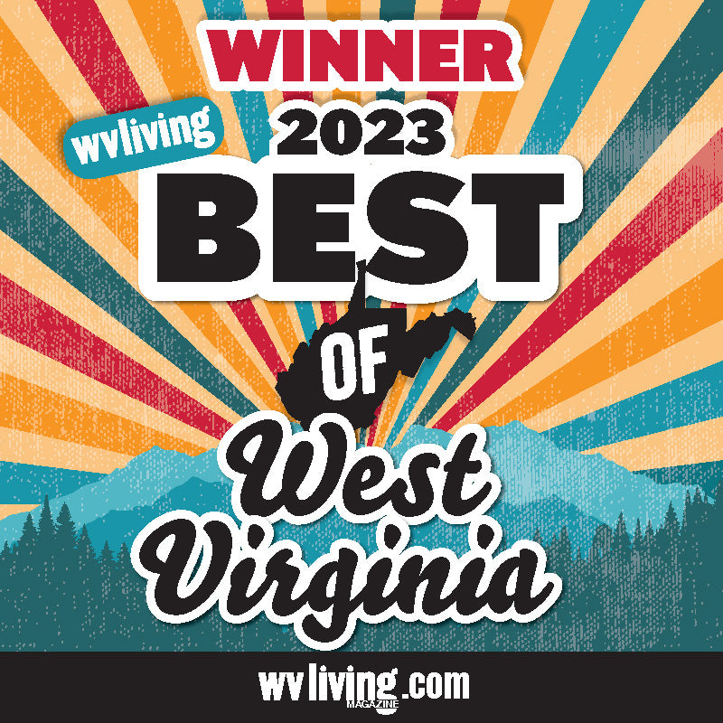 Best of West Virginia 2023 Winner Sticker – WV Living Collection
